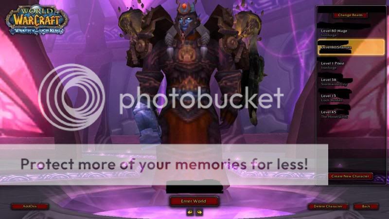 [A] WTS Full Ulduar T8.5 Geared Resto Shaman Full PvP Set includes T7 ...