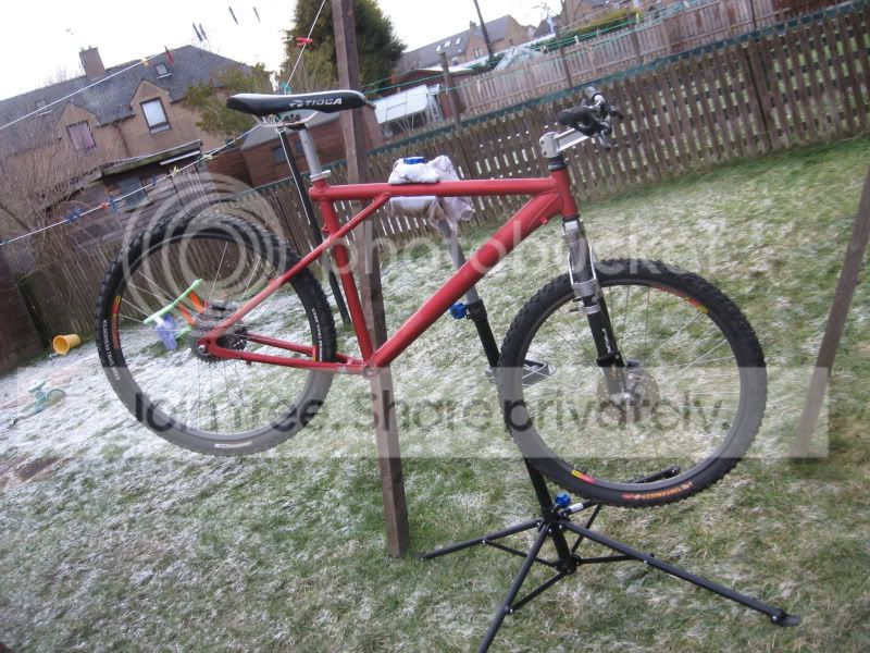 swap my pace rc36 forks............ | Retrobike