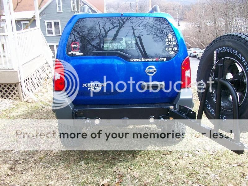 Review: maXTERRA Rear Bumper w/ Tire Carrier & Reverse Lights | Second ...