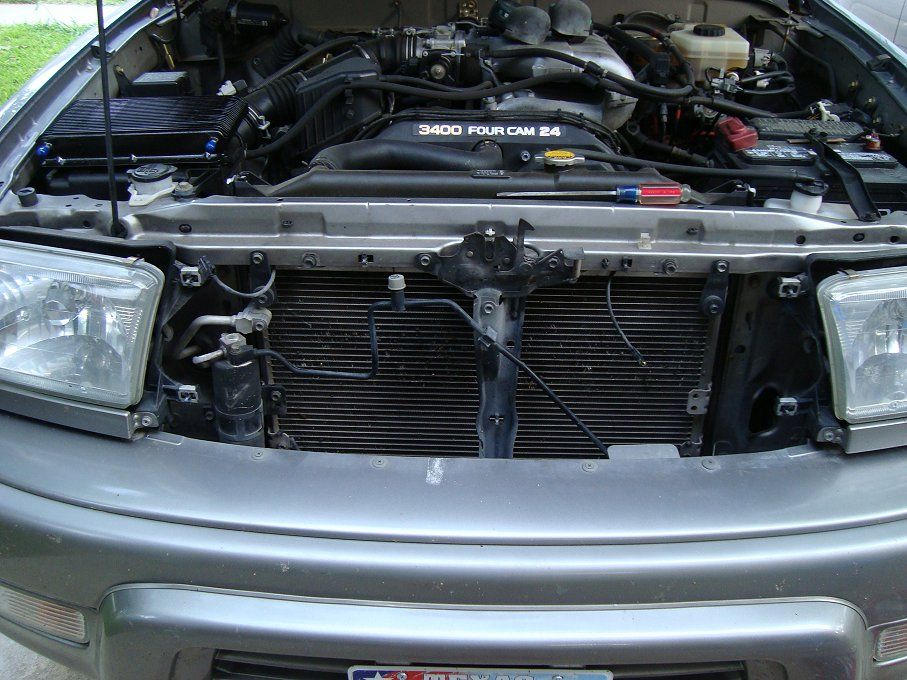 B&M 70264 Transmission Cooler Install *PICS* - Toyota 4Runner Forum ...