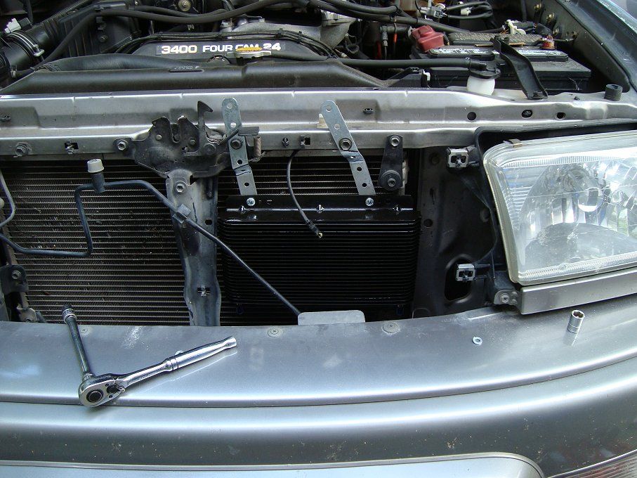 B&M 70264 Transmission Cooler Install *PICS* - Toyota 4Runner Forum ...