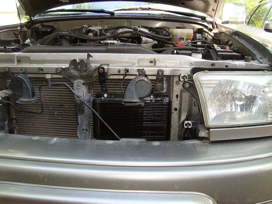 B&M 70264 Transmission Cooler Install *PICS* - Toyota 4Runner Forum ...